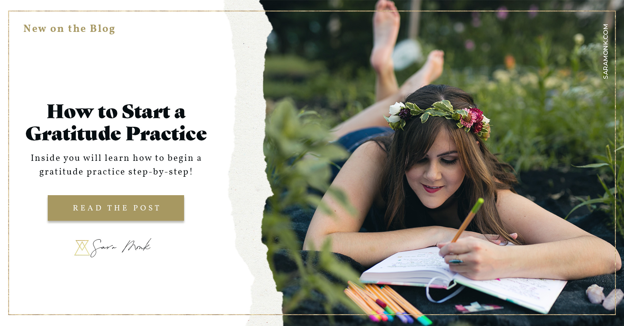 How to Start a Gratitude Practice • Sara Monk